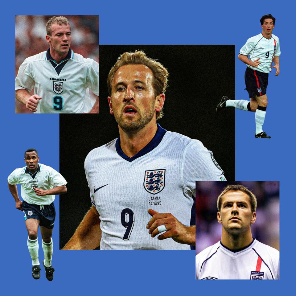 England football: The great number nine decline - where have English ...