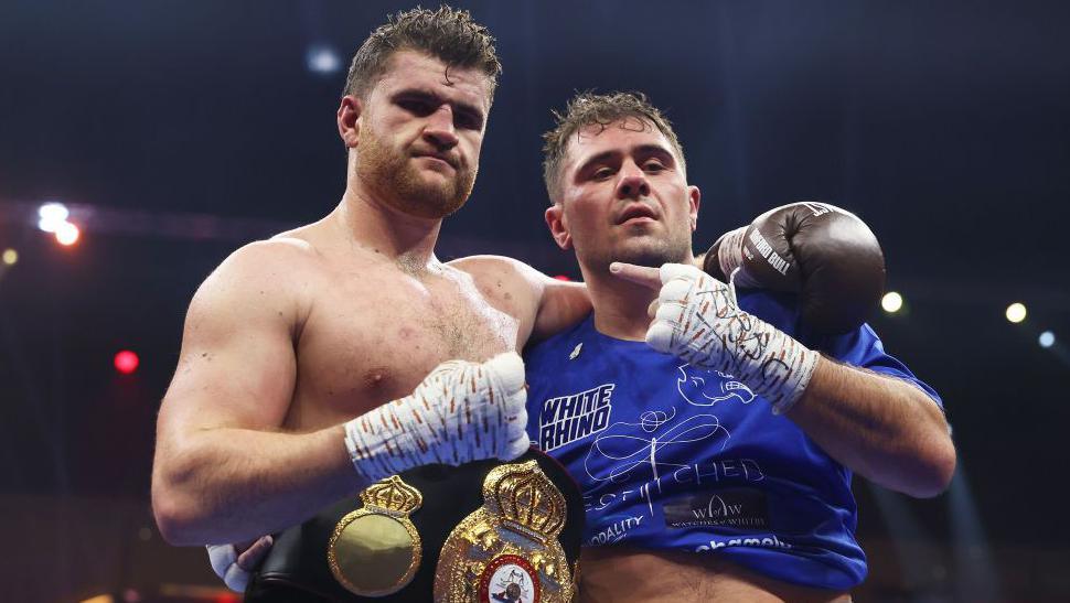 British rivals Johnny Fisher & Dave Allen set for rematch in May - BBC ...
