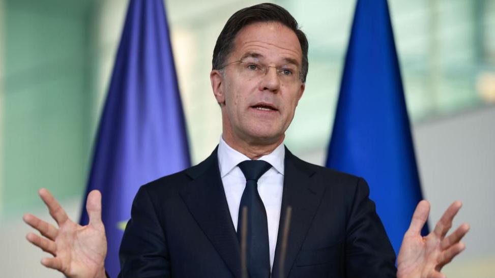 Trump is good news for Nato, Mark Rutte tells BBC - BBC News