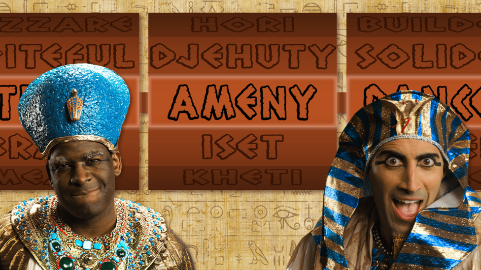 What's your Ancient Egyptian Pharaoh name? Accessible text version - CBBC