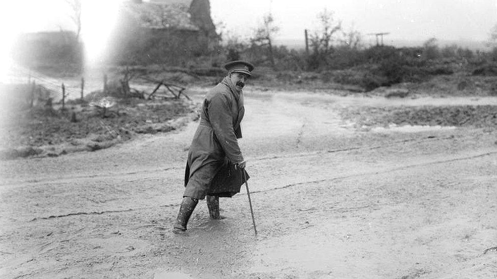A century of war art that began with Muirhead Bone - BBC News