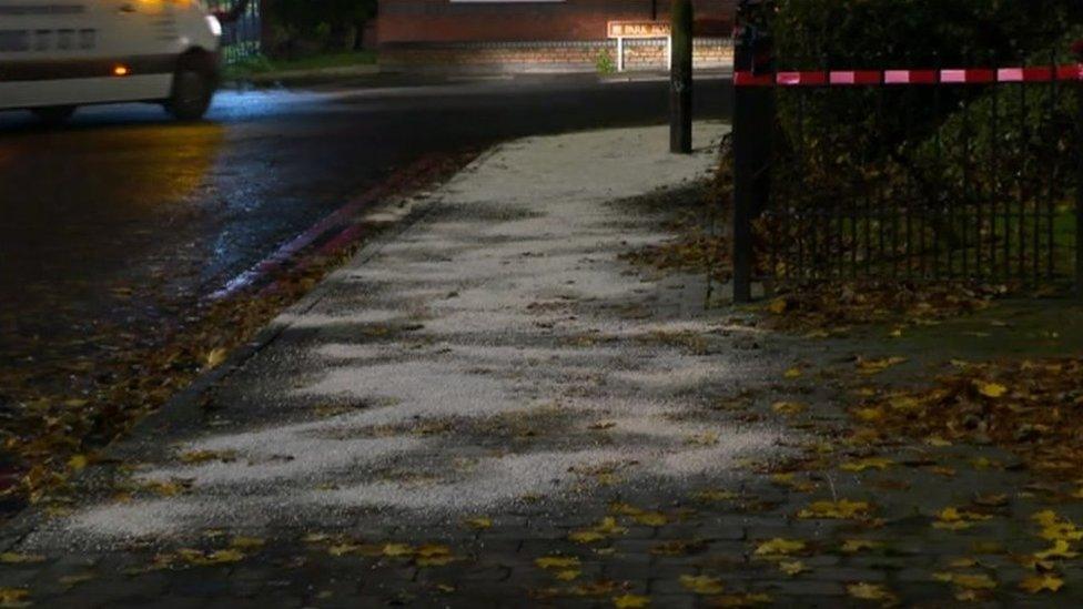 Man stabbed and car hit lamp-post amid disorder in Bloxwich - BBC News