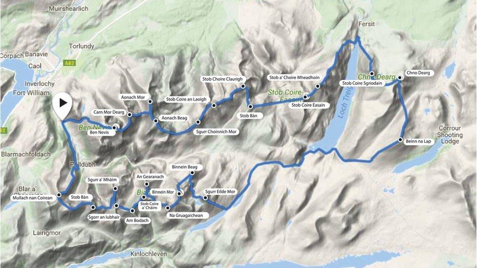 Ultra-runner breaks Ramsay's Round winter record - BBC News