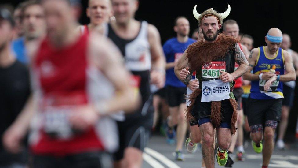 London Marathon: Famous runners, washing machines and record breakers ...