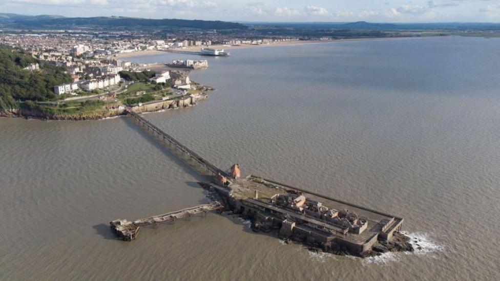 Historic pier 'on brink of loss' receives £10m package - BBC News