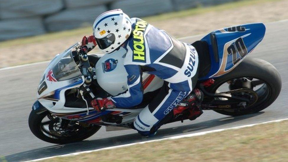 How a motorbike racer turned to selling fish - BBC News