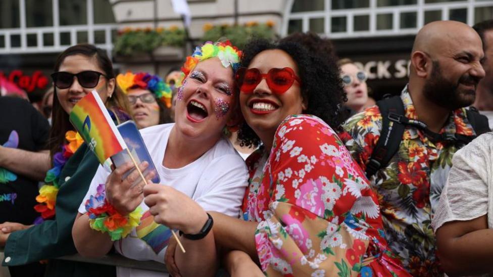 Pride in London2025: Thousands line streets to watch parade - BBC News