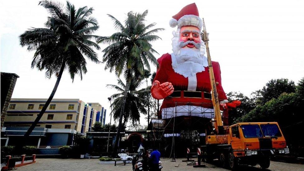 How Indians are celebrating Christmas - BBC News