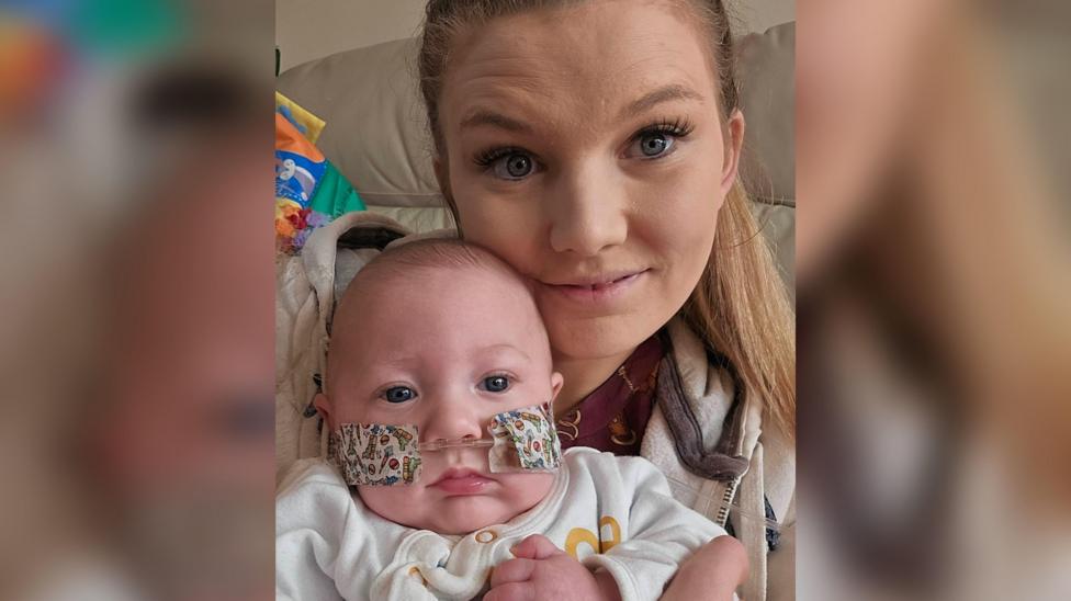 Neonatal leave would have been 'massive', says Herne Bay mum - BBC News