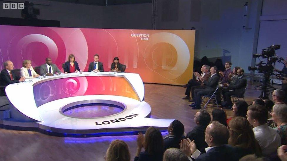 Question Time accused of bias over move from Bolton - BBC News