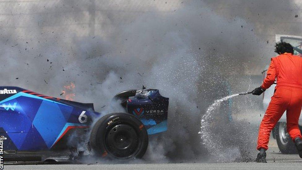 The images from F1 testing - BBC Sport