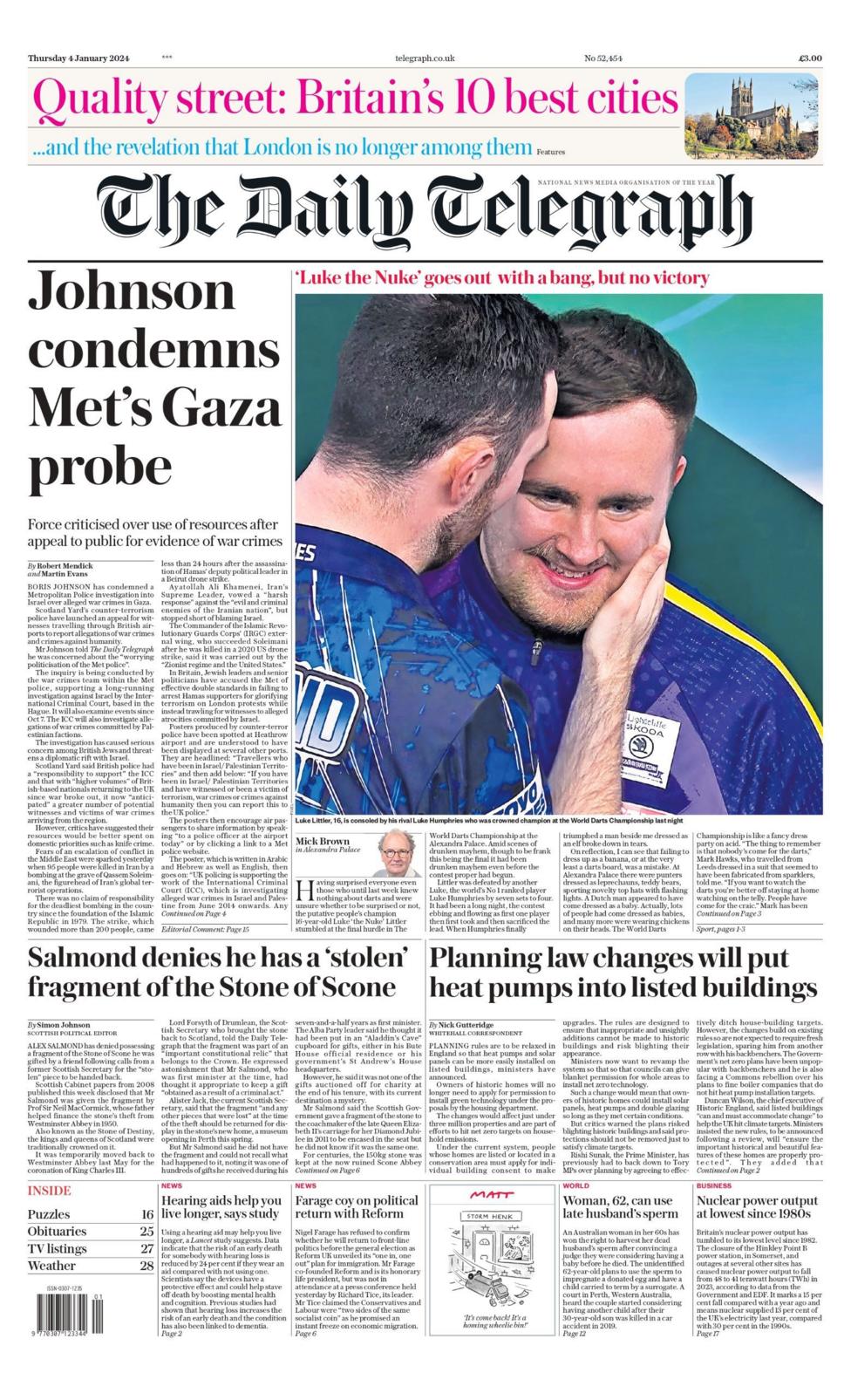 Scotland's papers: Attack on Raith fan and 'Luke the Nuke' defeat - BBC ...