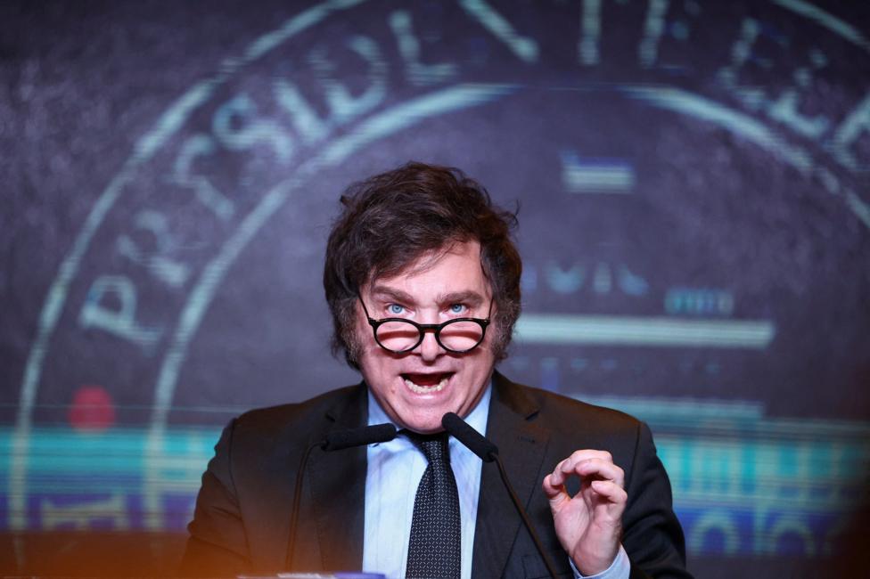 Javier Milei: Argentina's far-right outsider wins presidential election ...