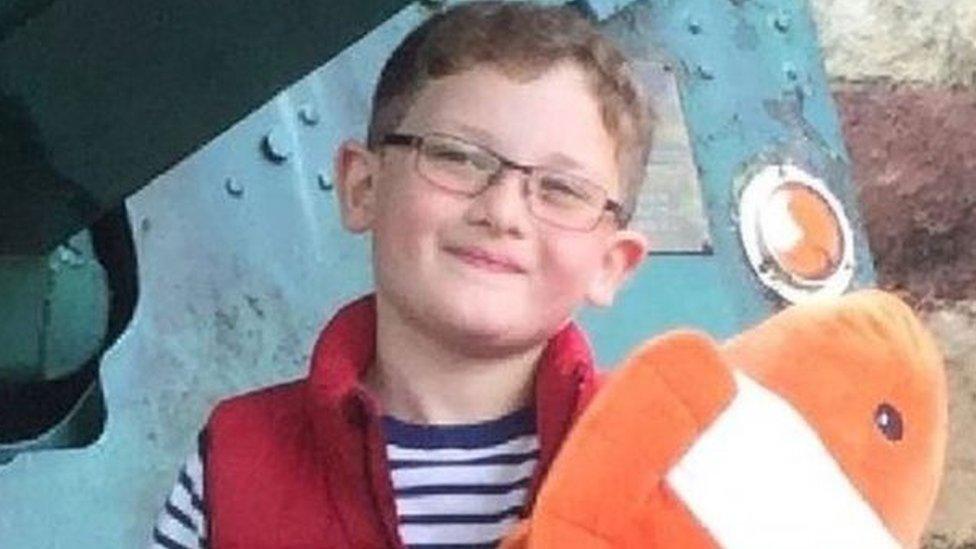 Archie Spriggs: Custody battle mum jailed for son's murder - BBC News