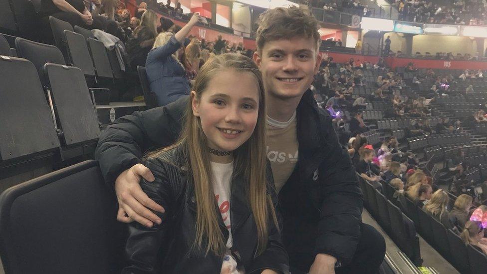 Manchester Arena attack: Siblings return six months on - BBC News