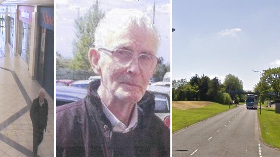 CCTV images of missing 79-year old Thomas Lamb released - BBC News