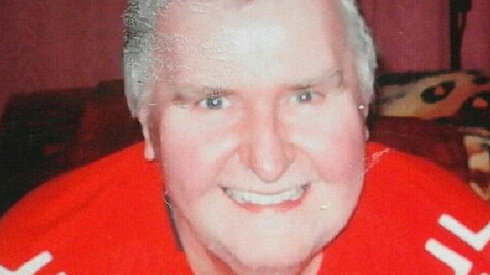 'Utter shock' after men beaten by pensioner with walking stick - BBC News