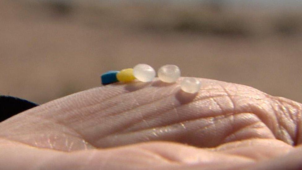 Public urged to track 'nurdles' on Scotland's beaches - BBC News