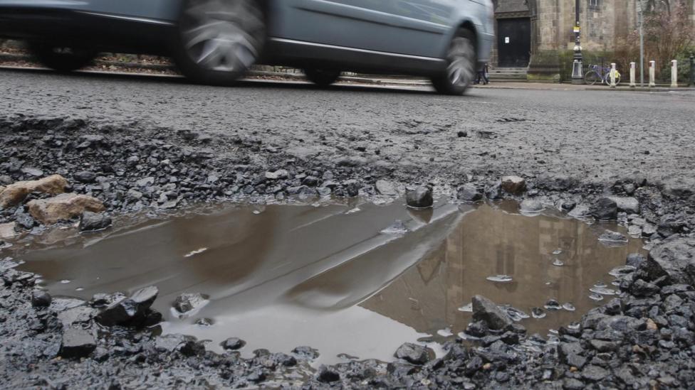 Potholes: How much do fixes cost - and why do they fail? - BBC News