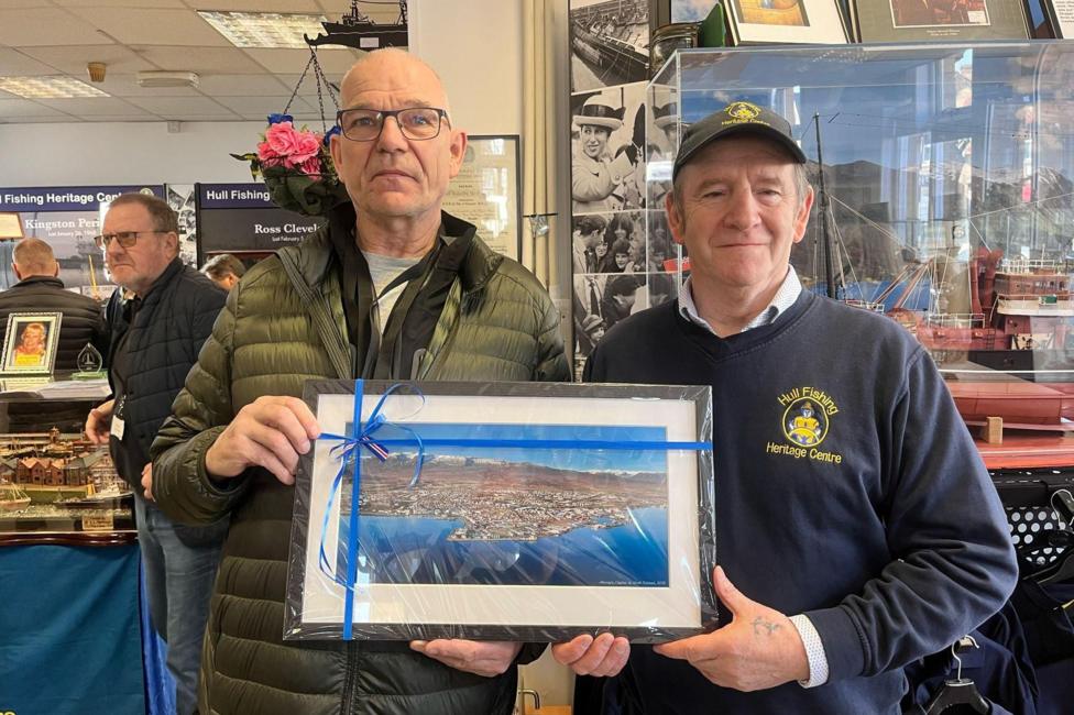 Icelandic and British Cod War captains meet for first time - BBC News