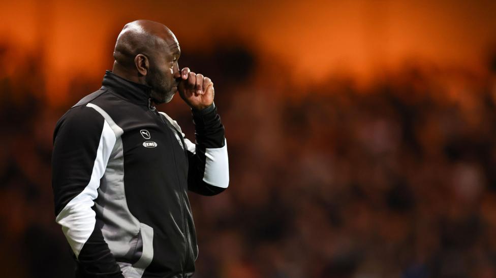 Port Vale: Darren Moore feels the energy from Vale Park crowd - BBC Sport