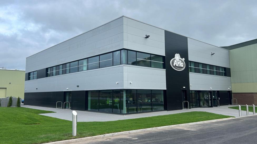 Work starts on dairy firm's £90m Lockerbie centre of excellence - BBC News