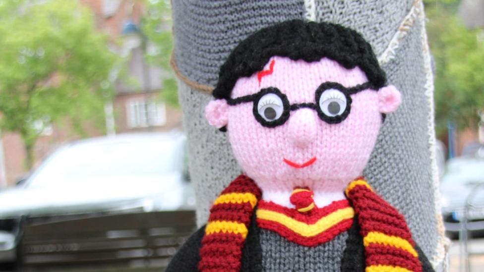 Ellesmere transformed into Harry Potter wonderland - BBC News