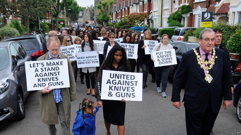 Sadiq Khan and Tooting MP attend knife victim Lewis Elwin's funeral ...