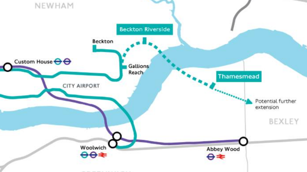 Consultation launched on Thamesmead DLR extension - BBC News