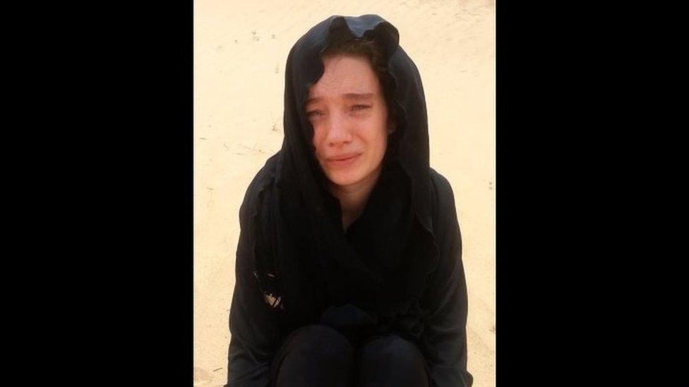 Yemen hostage Isabelle Prime returns to France after release - BBC News