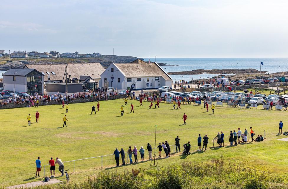 Wales has some of the best football pitches, says groundhopper - BBC News