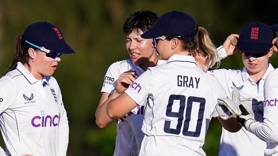 Australia A v England A: Issy Wong takes 4-57 on day one in Sydney ...