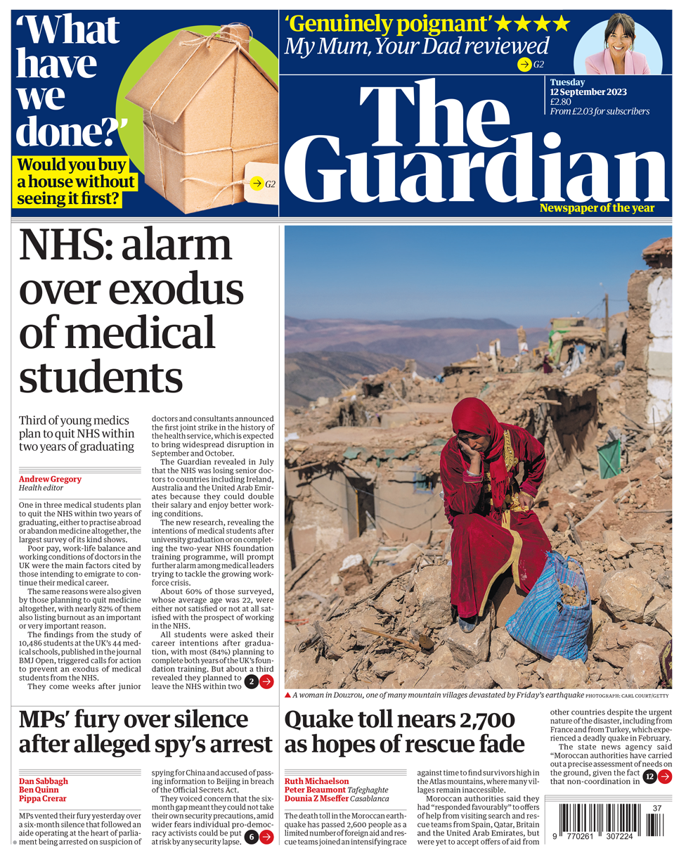 'I'm no China spy' and '1 in 3 female surgeons abused' - BBC News