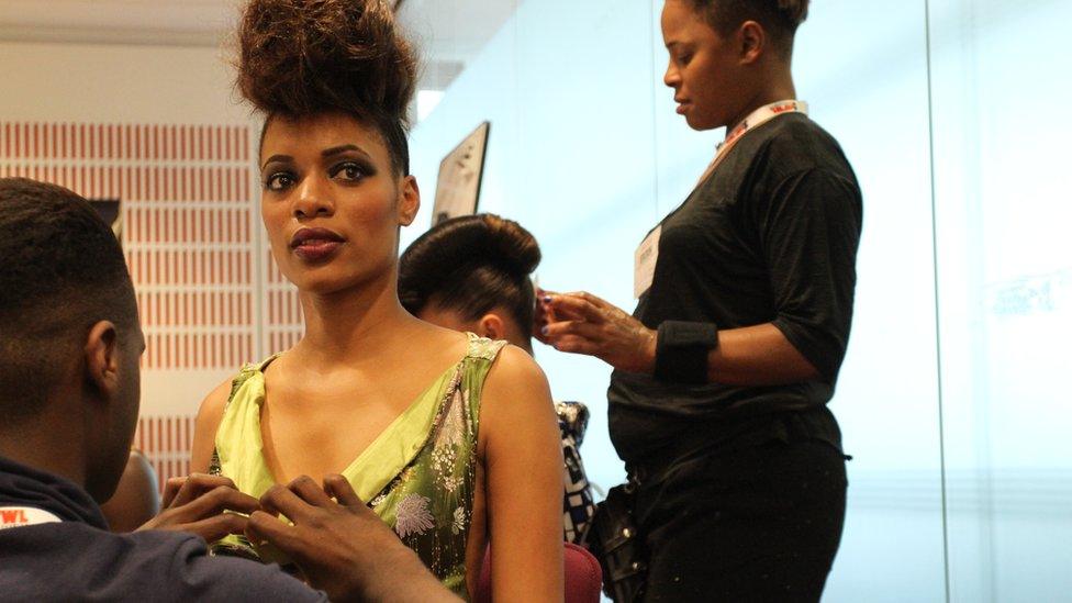 In Pictures: African fashion comes to London - BBC News
