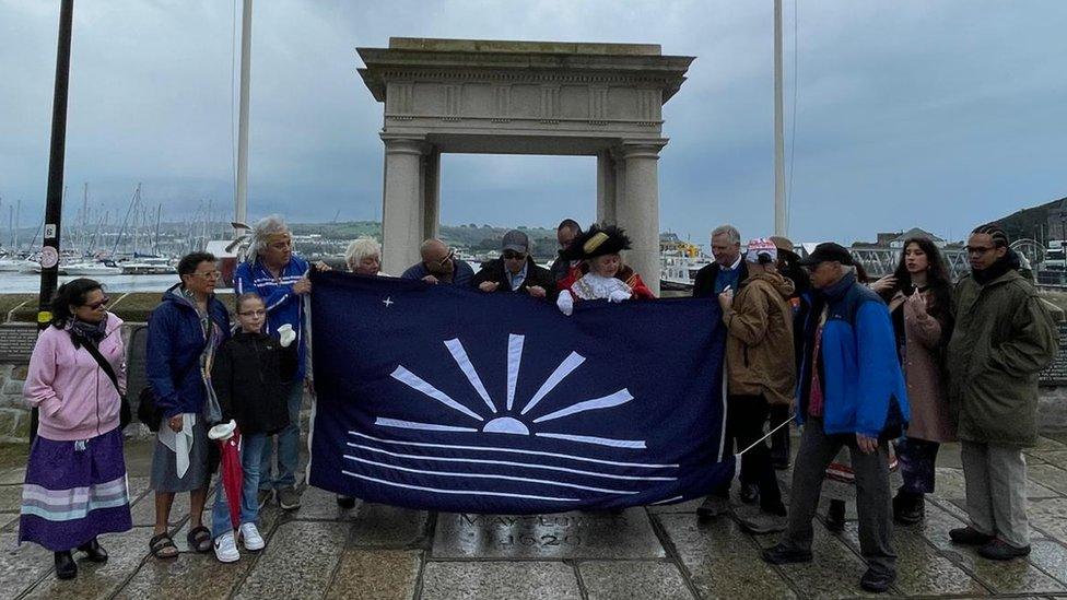 Plymouth visited by Native Americans with their own story of the ...