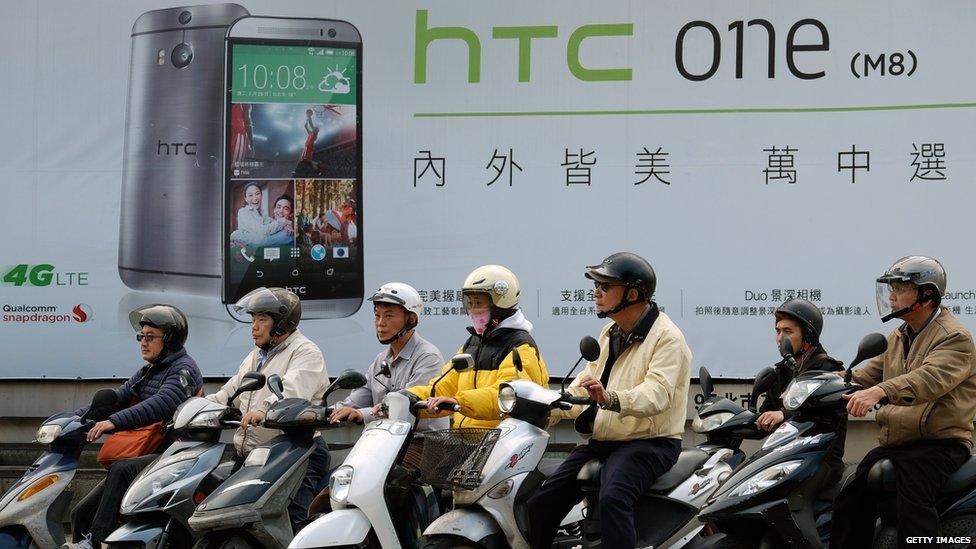HTC dropped from main Taiwan stock index after share price fall - BBC News