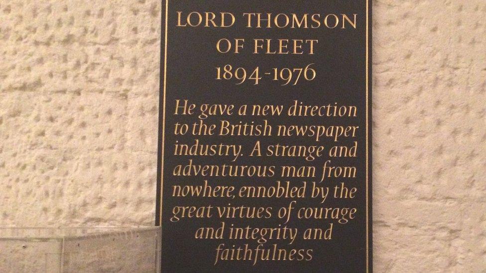 The life and times of a newspaper baron - BBC News