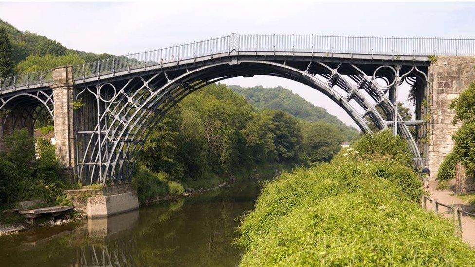 Iron Bridge receives German foundation funding - BBC News