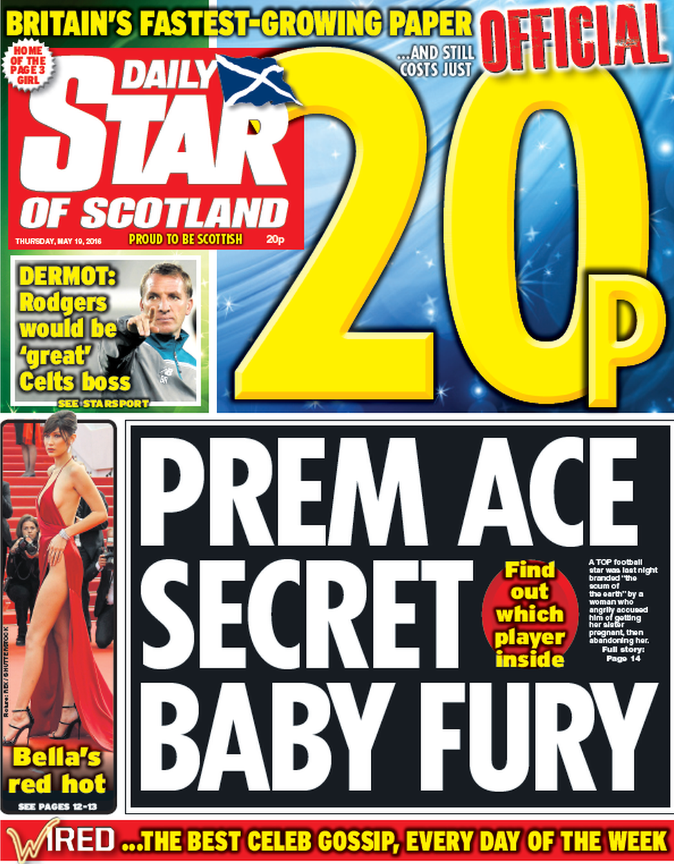 Scotland's papers: Cabinet reshuffle and 'sleaze' probe - BBC News