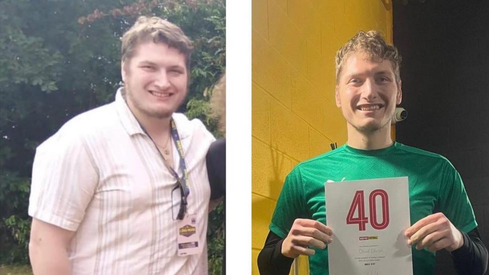 How Man V Fat helped man lose a 'life-changing' amount of weight - BBC News
