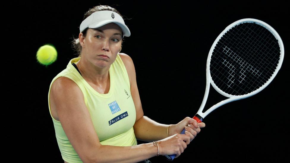 Australian Open 2025 results: Danielle Collins unfazed by boos during ...