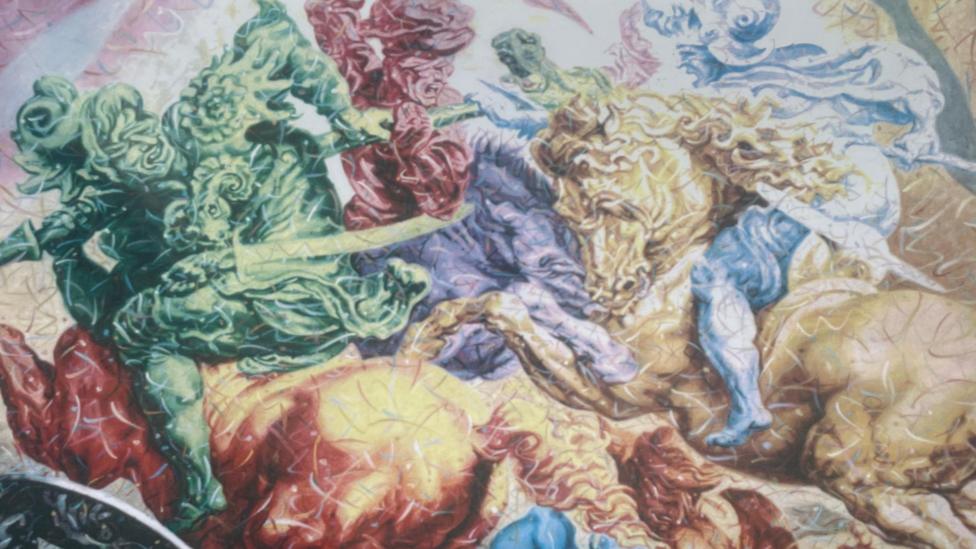 Henry Orlik: £50k reward for return of art by surrealist recluse - BBC News