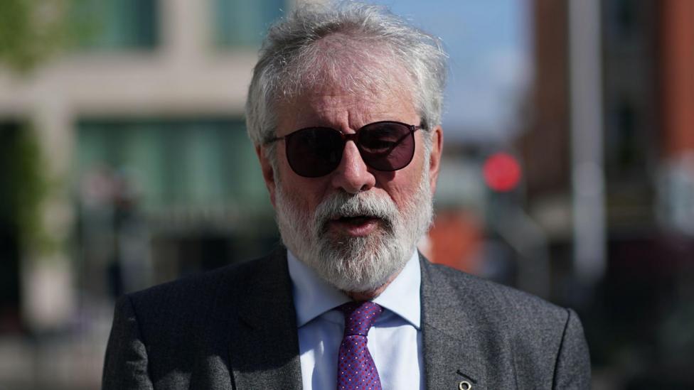 Gerry Adams: BBC rejects allegation it broke journalism rules - BBC News