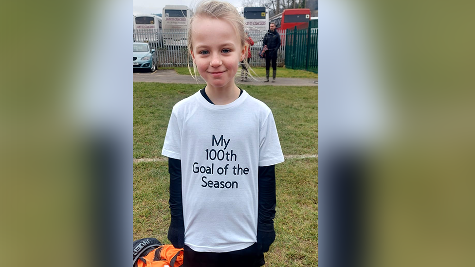 Merthyr Tydfil: Schoolgirl striker scores 143 goals in super season ...