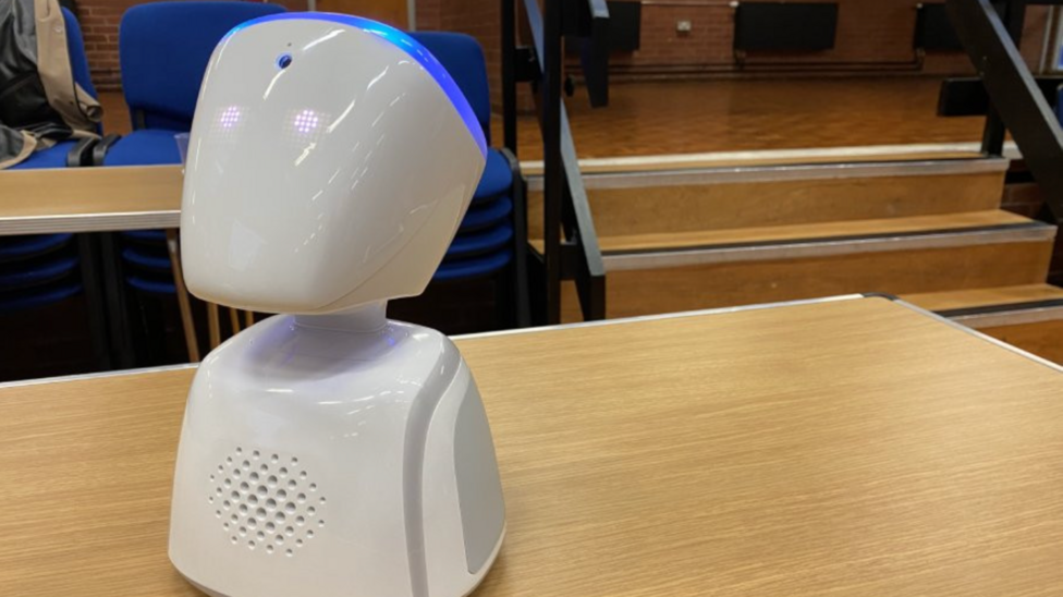 Classroom robots to support absent children in Wakefield - BBC News