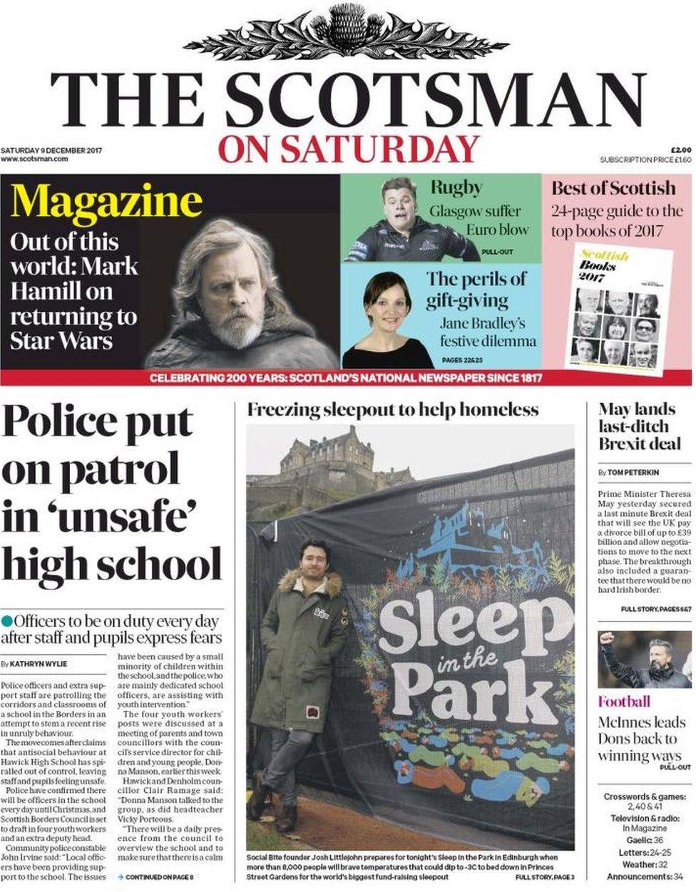 The papers: Brexit deal at last - BBC News