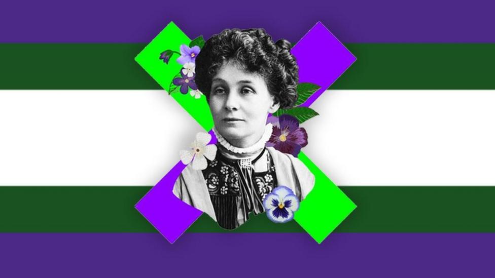 Suffrage centenary: Thousands of women celebrate in Cardiff march - BBC ...