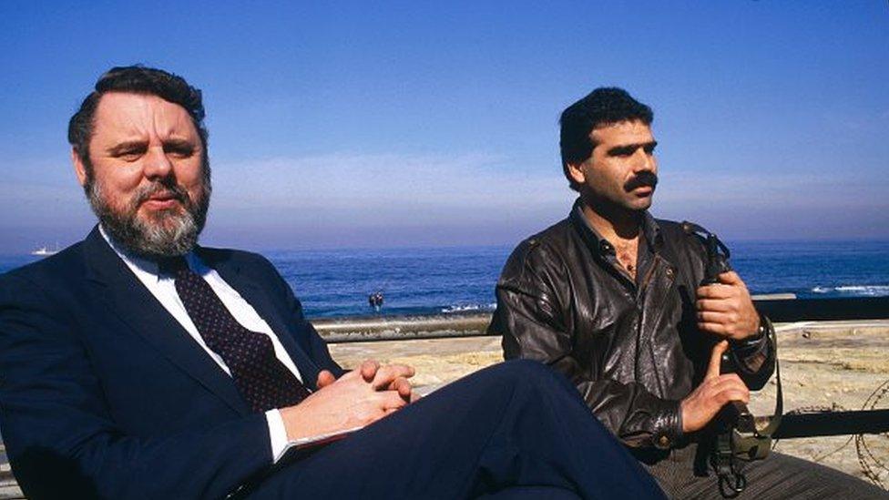 Terry Waite opens clinic 30 years late after hostage ordeal - BBC News