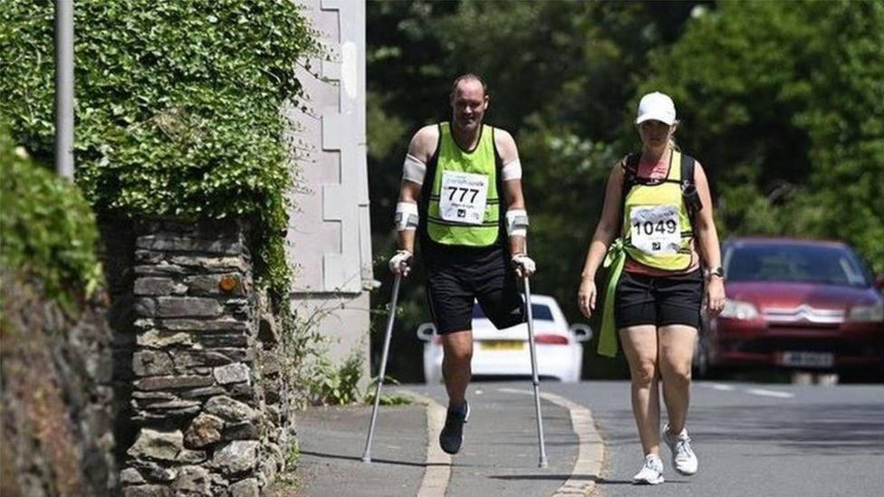 Entries open for annual 24-hour Isle of Man Parish Walk - BBC News