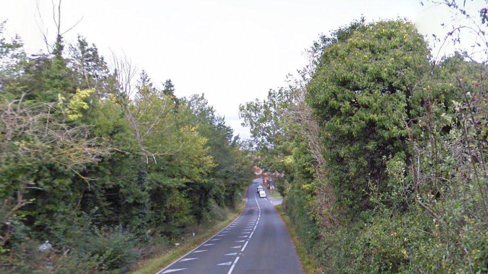 Wantage crash: Driver killed after car leaves road - BBC News